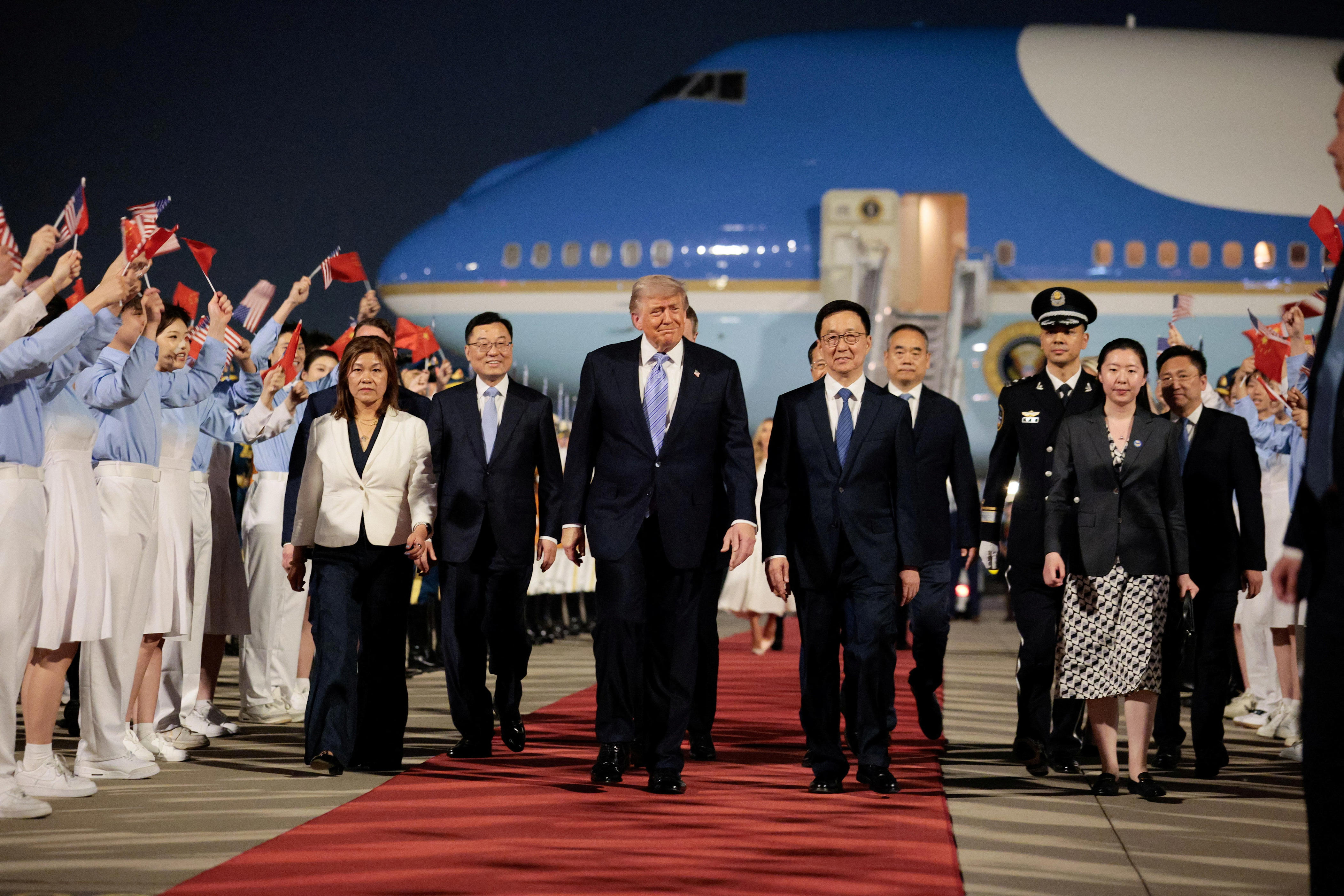 Billionaires, Wall Street CEOs join Trump China trip. What it signals
