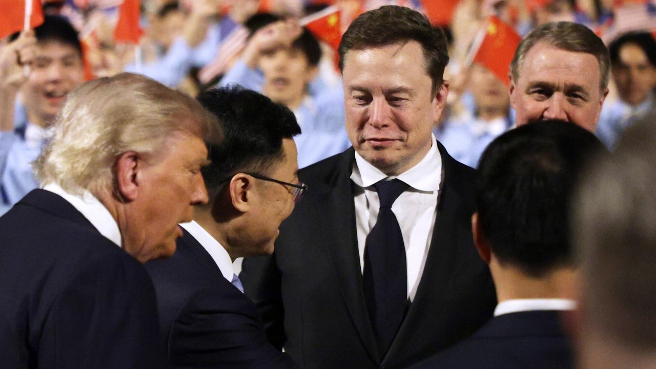 Elon Musk, Tim Cook and other business titans joining Trump in China ...