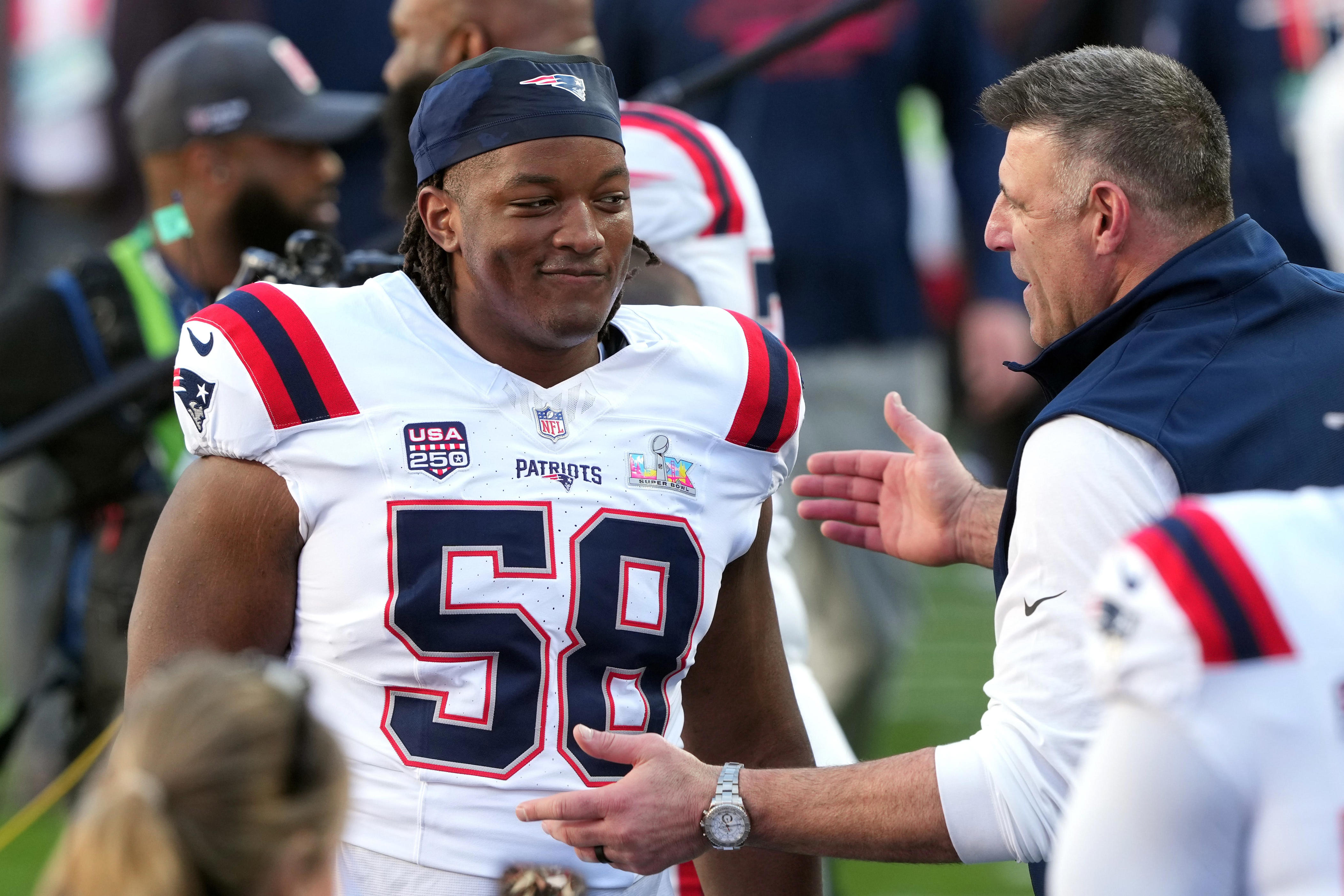 Multiple jersey number updates for Patriots revealed for 2026 season