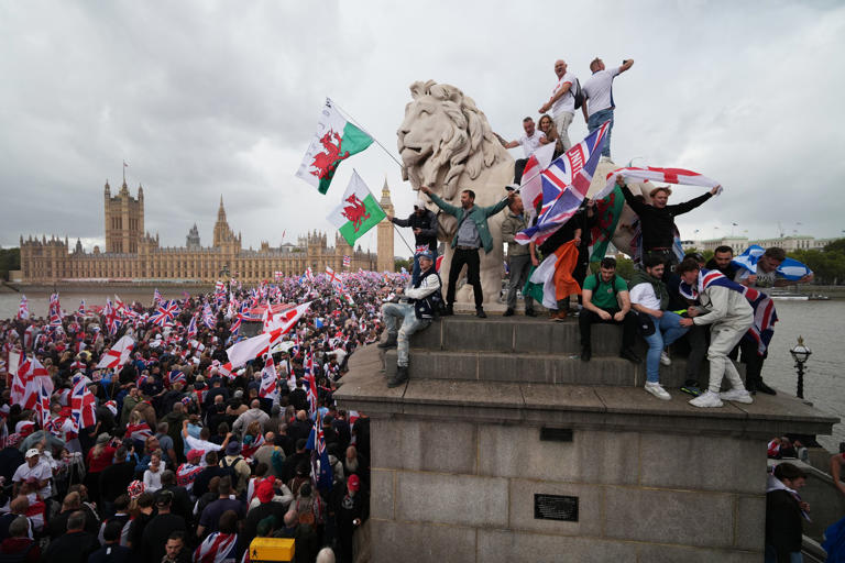 Bizarre line-up of Tommy Robinson allies due to speak at major march
