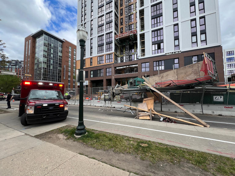 Construction worker hurt after falling at Madison site, firefighters say