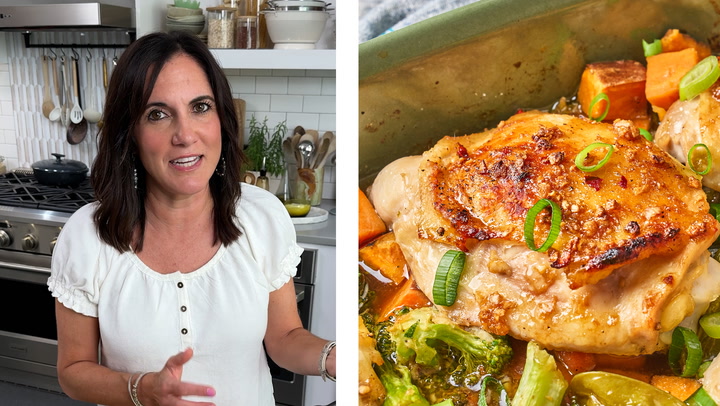 Honey garlic magic chicken dinner recipe