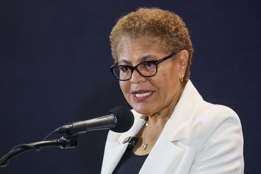 Karen Bass, Xavier Becerra top new poll for LA mayor, California governor