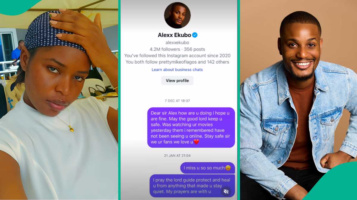 "I saw u in my dream": Lady sheds tears, shows messages she sent Alexx ...