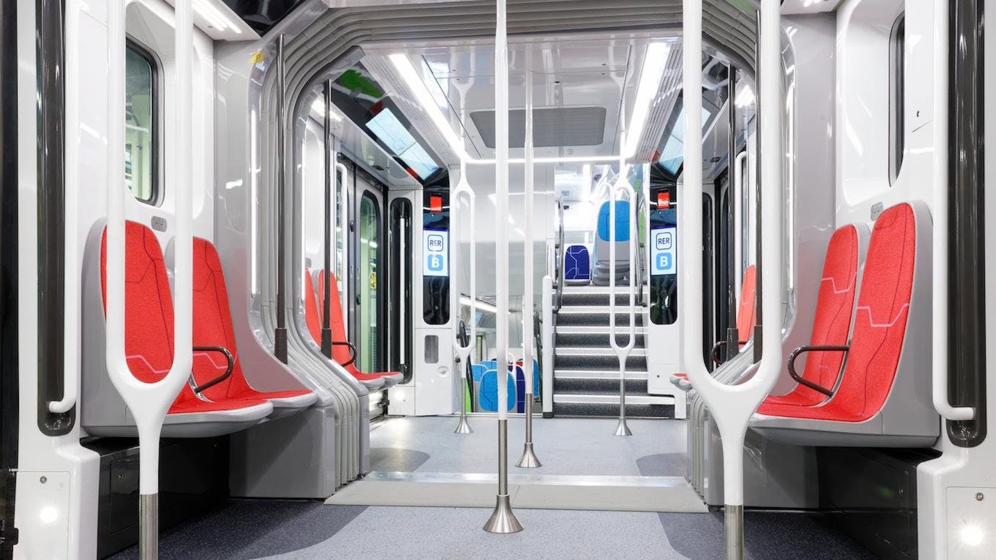En images : les futures rames du RER B dévoilées
