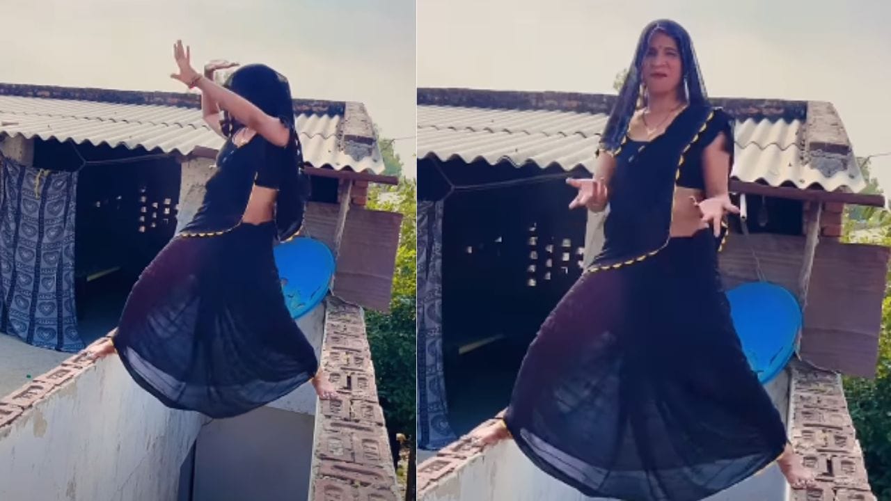 OMG! भाभी का खतरनाक रूफटॉप डांस इंटरनेट पर वायरल, वीडियो देख लोग बोले ...