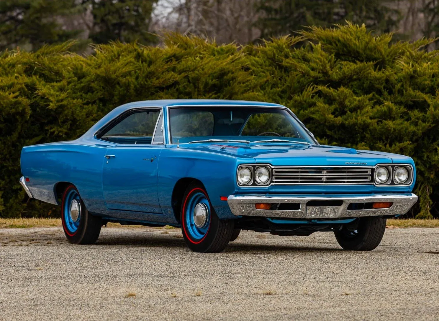 Restored 1969 Plymouth Hemi Road Runner heads to auction with matching ...