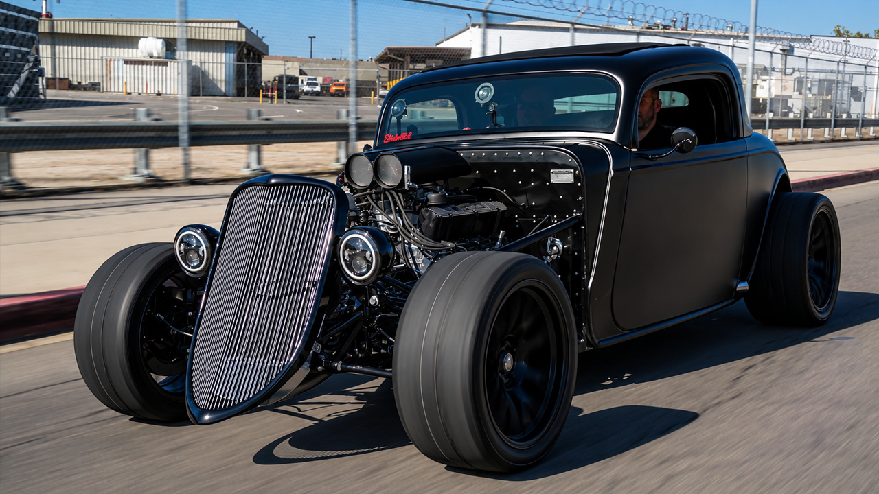 A 2,000-pound 1933 Ford replica hits the street