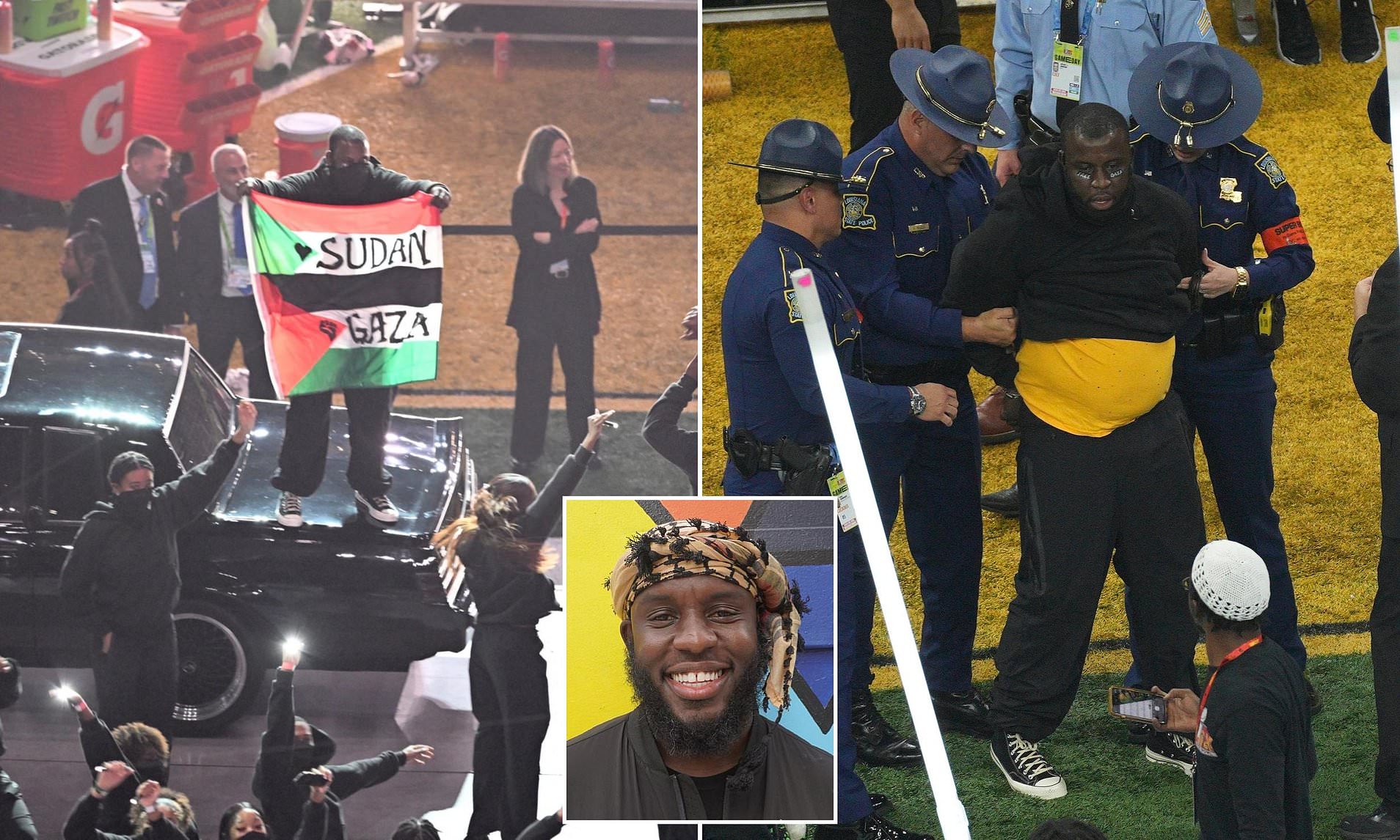 Super Bowl protestor speaks out after learning fate for pro-Gaza ...