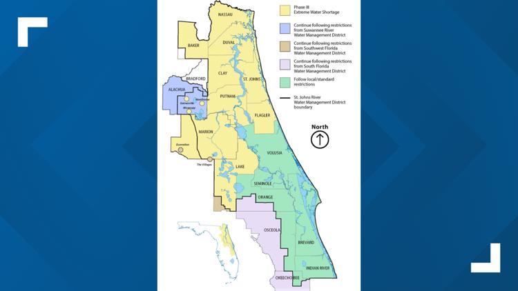 St Johns District Issues Phase Iii Water Restrictions Amid Exceptional