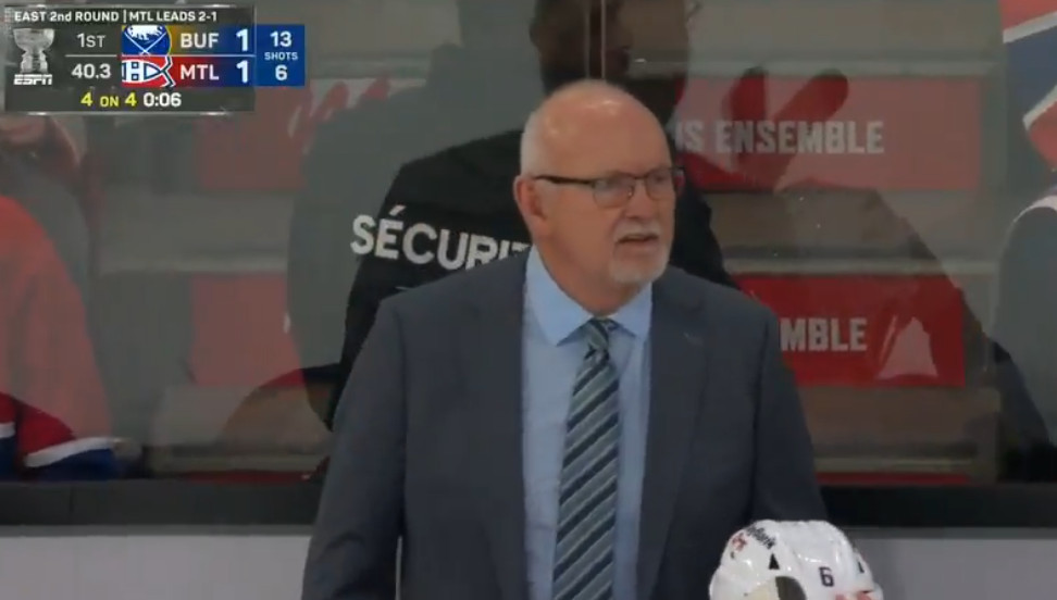 Goal disallowed: Lindy Ruff blames Jakub Dobes