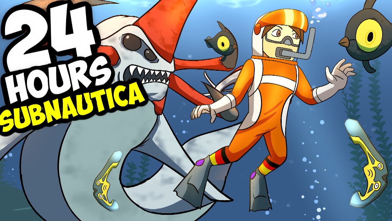 I survived 30 hours in Subnautica! 🌊