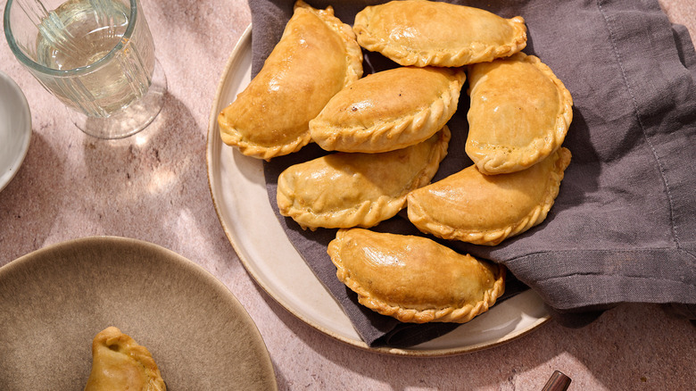 Crispy baked beef and sweet potato empanadas recipe