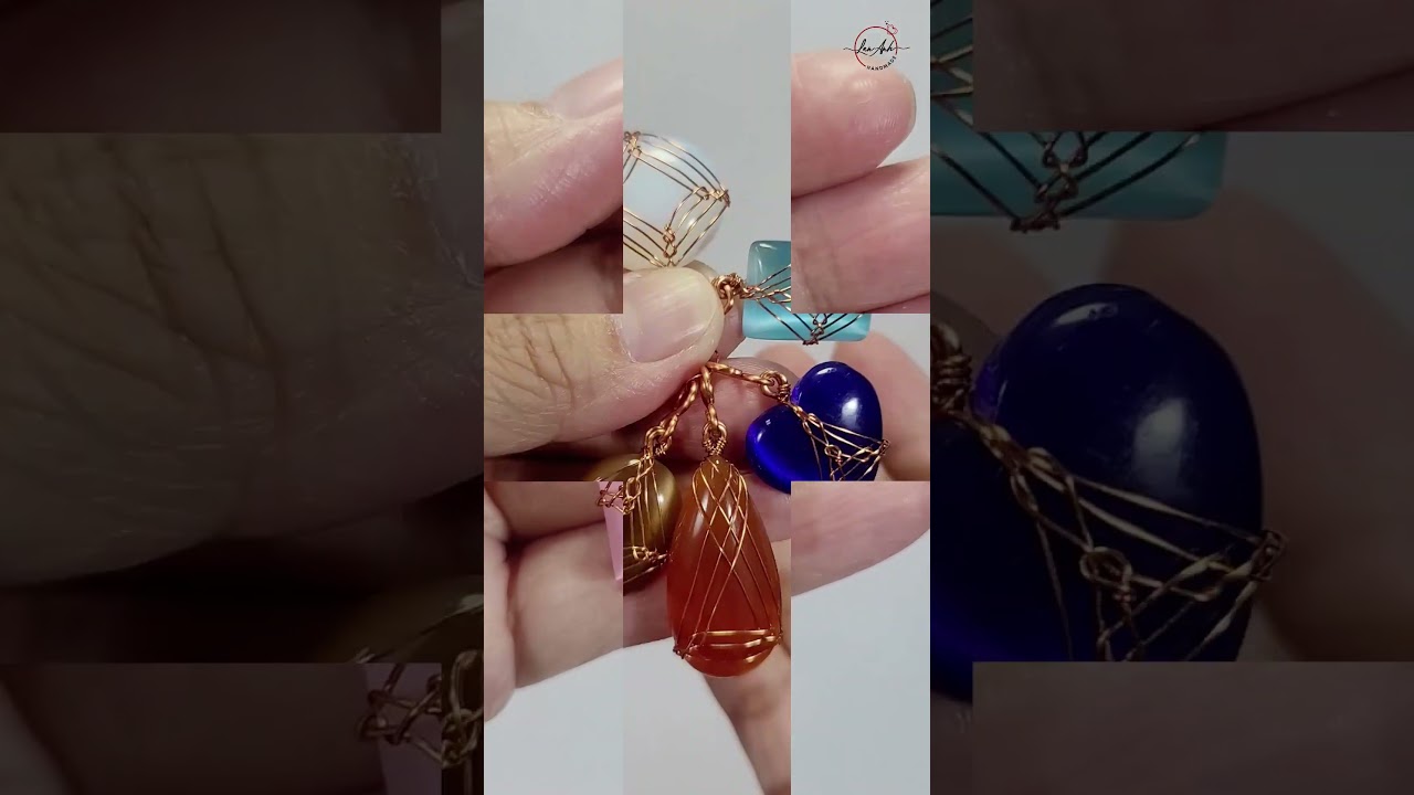 Cabochon pendant - Free tutorial video link above the title # ...