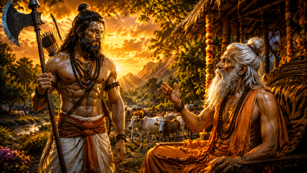 Why Parashurama’s axe wouldn’t leave his hand