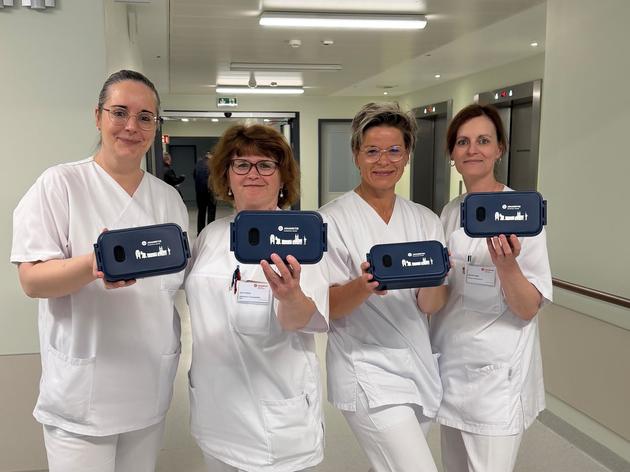 Direktor Domke dankt den Pflege-Helden im Johanniter-Krankenhaus