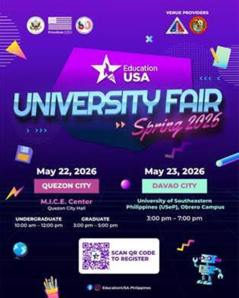 US Embassy holds university fair in QC, Davao