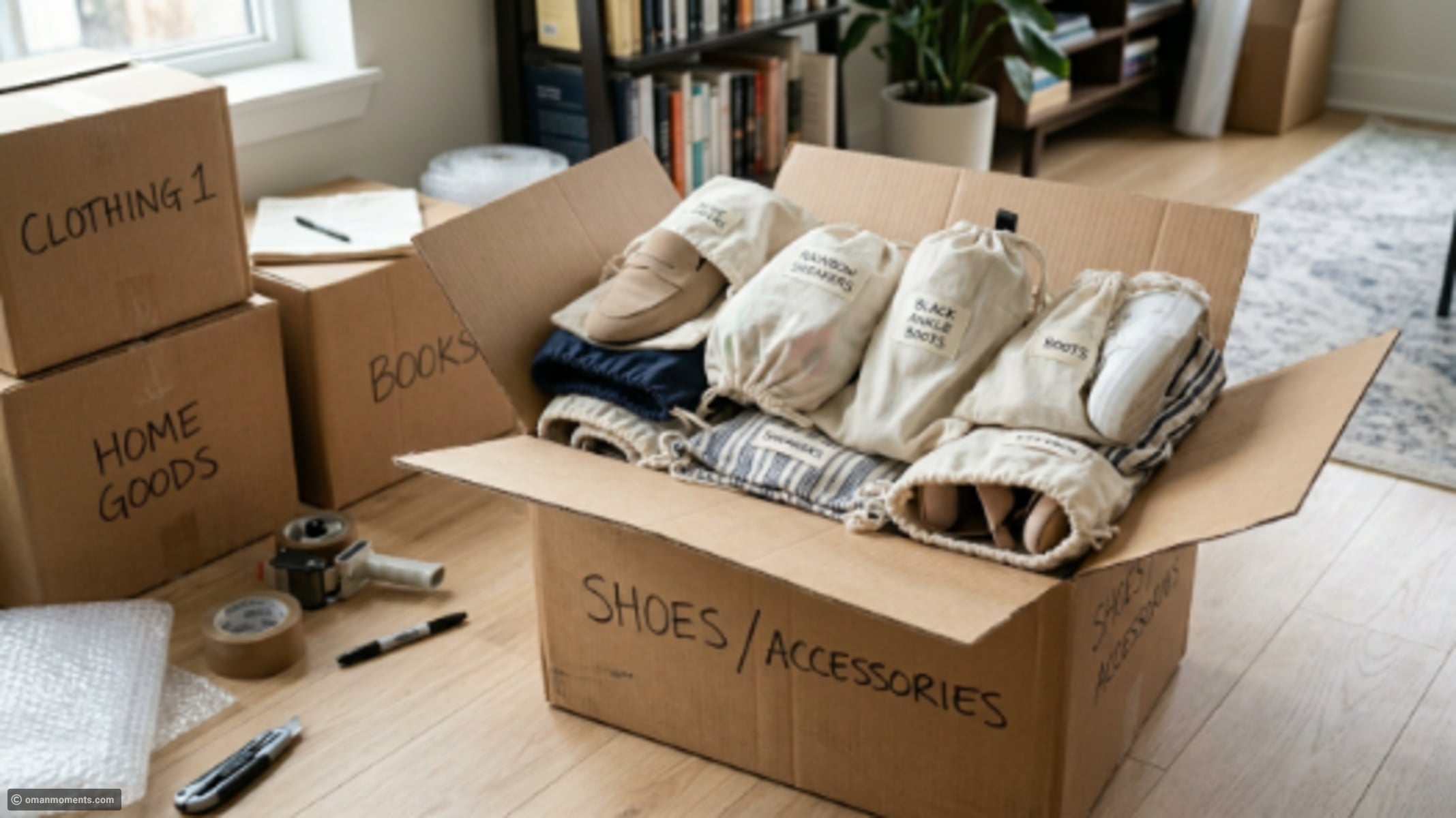 Smart fashion packing rules for a stress-free move