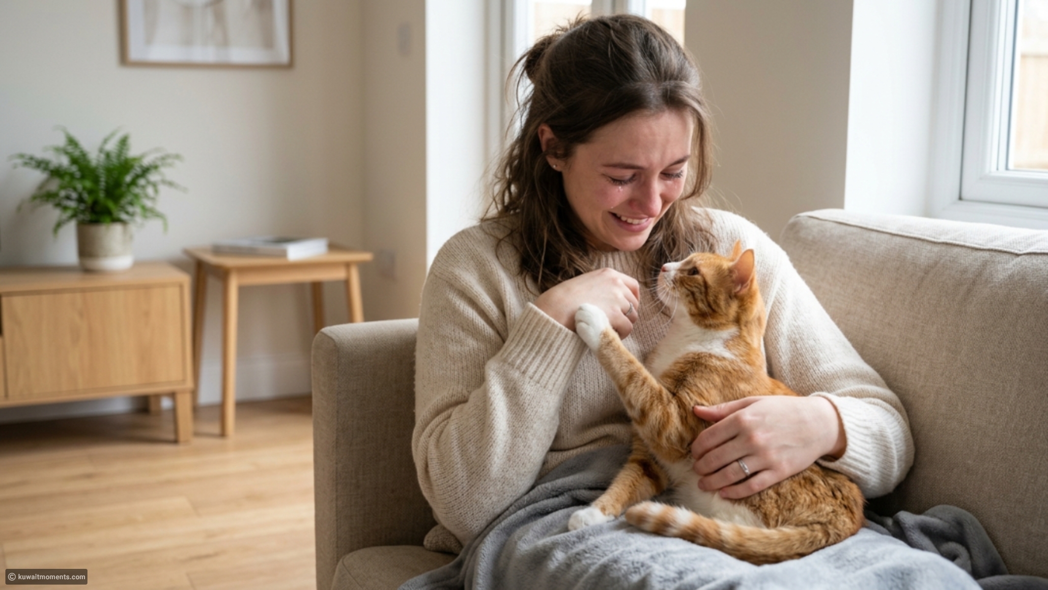 7 things your cat does when you're sad (and how it knows)