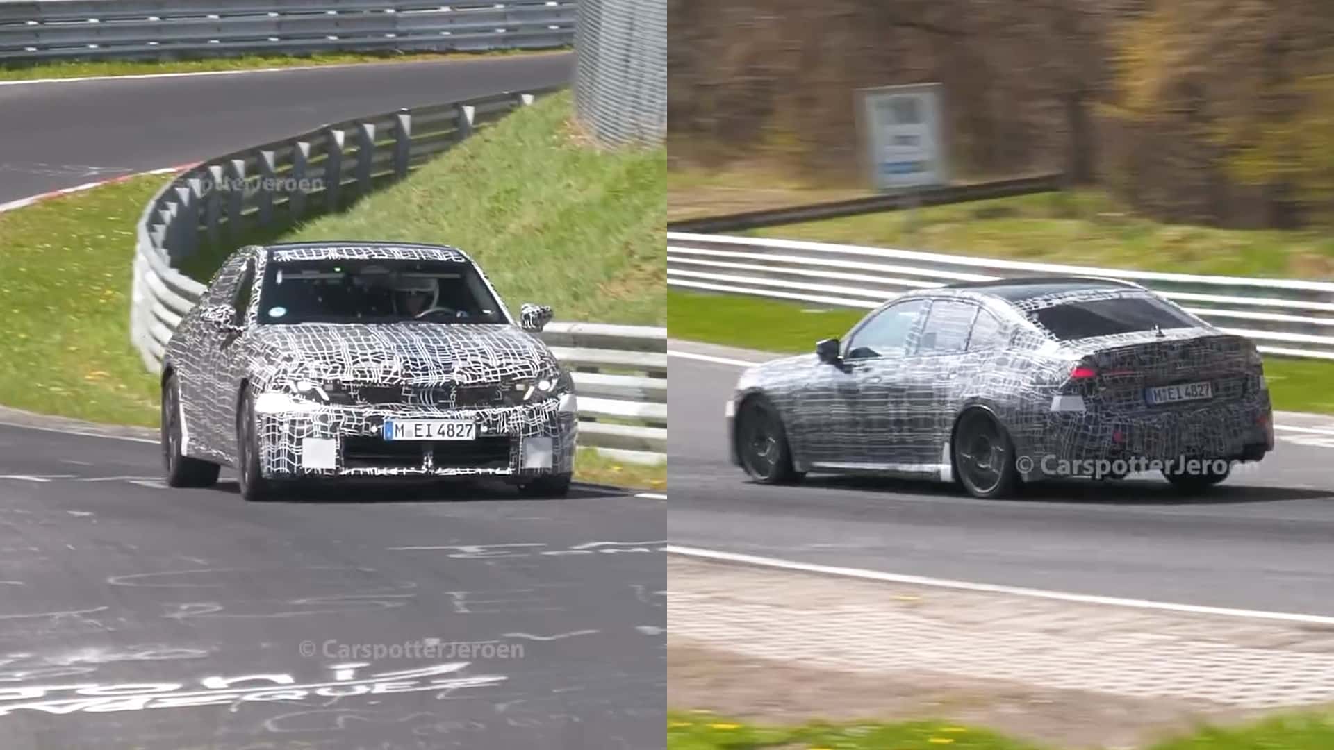 La nouvelle BMW Série 3 avec moteur essence 6 cylindres roule déjà au ...