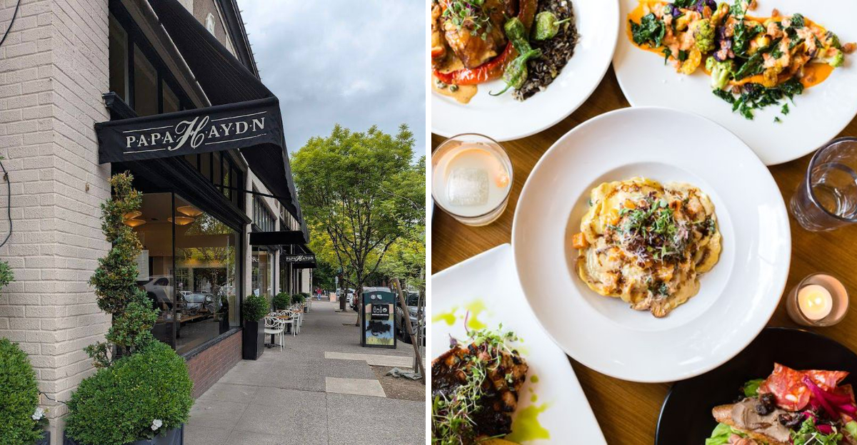 This Oregon restaurant serves upscale European and American comfort ...