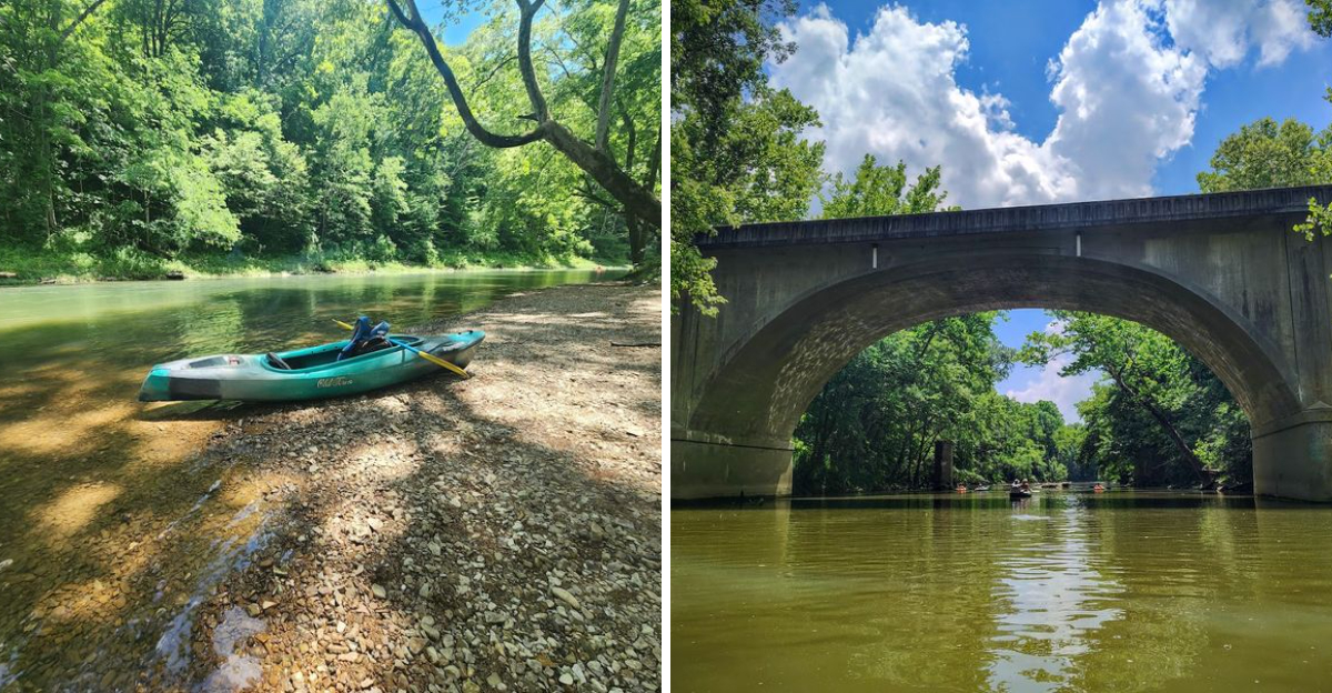 This scenic Indiana river trip takes you past secret caves and hidden ...