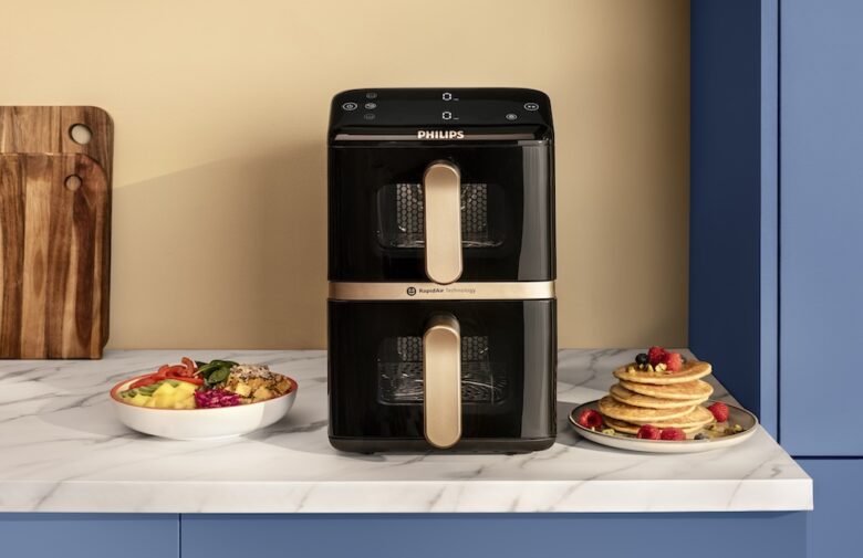 Philips lança airfryer vertical com dois cestos