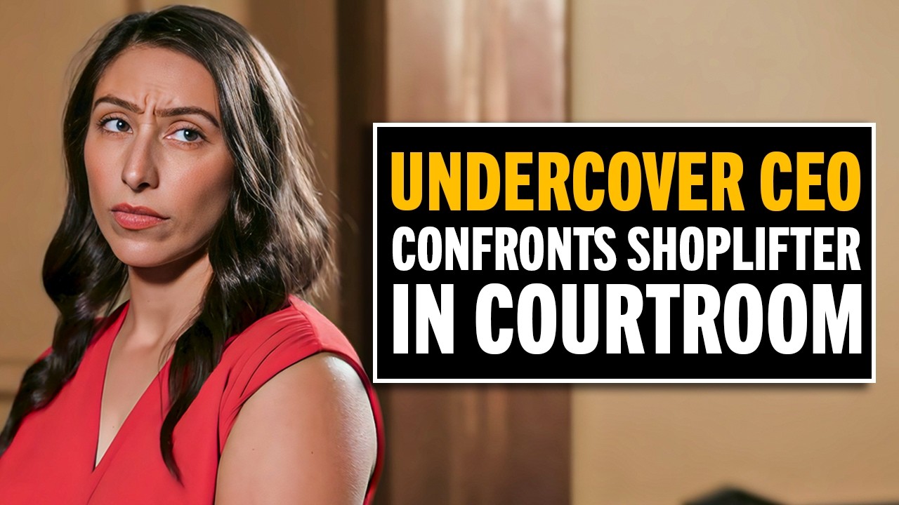 Undercover CEO confronts shoplifter from her own store in courtroom