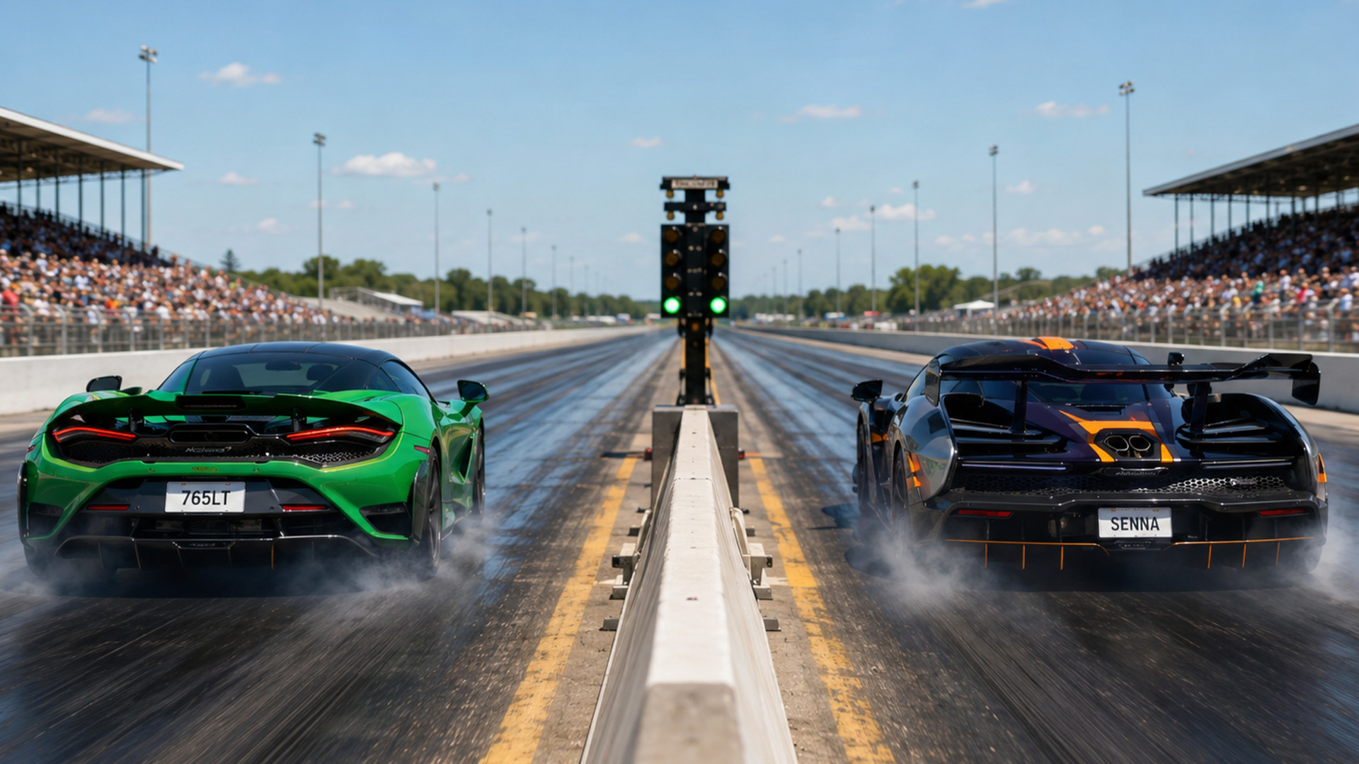 Can McLaren 765LT beat McLaren Senna?