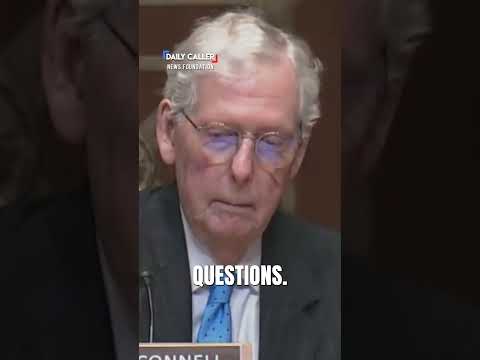 McConnell almost screws up entire congressional hearing