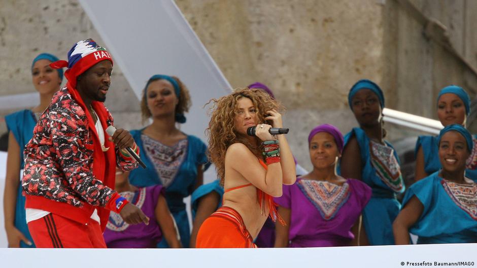 Shakira é a cantora que mais emplacou músicas em Copas