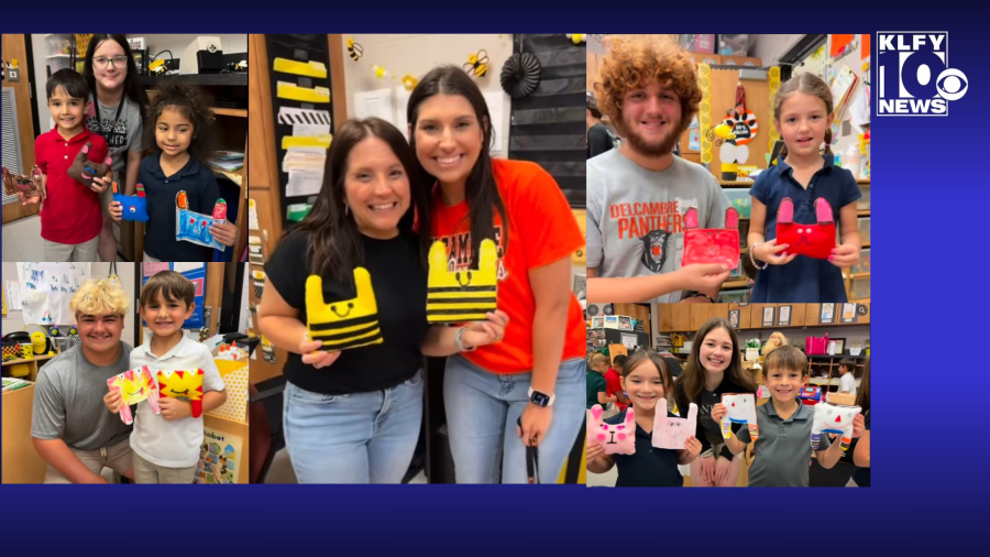 Delcambre High School students bring kindergarteners’ imaginations to life