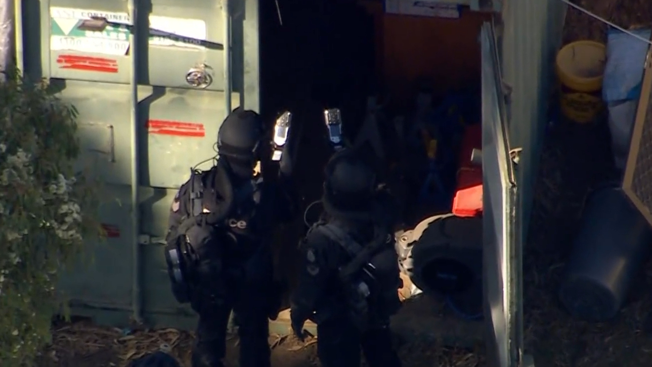 Two charged with weapons, drugs offences after police raid rural properties