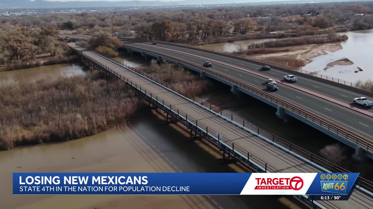 New Mexico ranks fourth in US for population decline