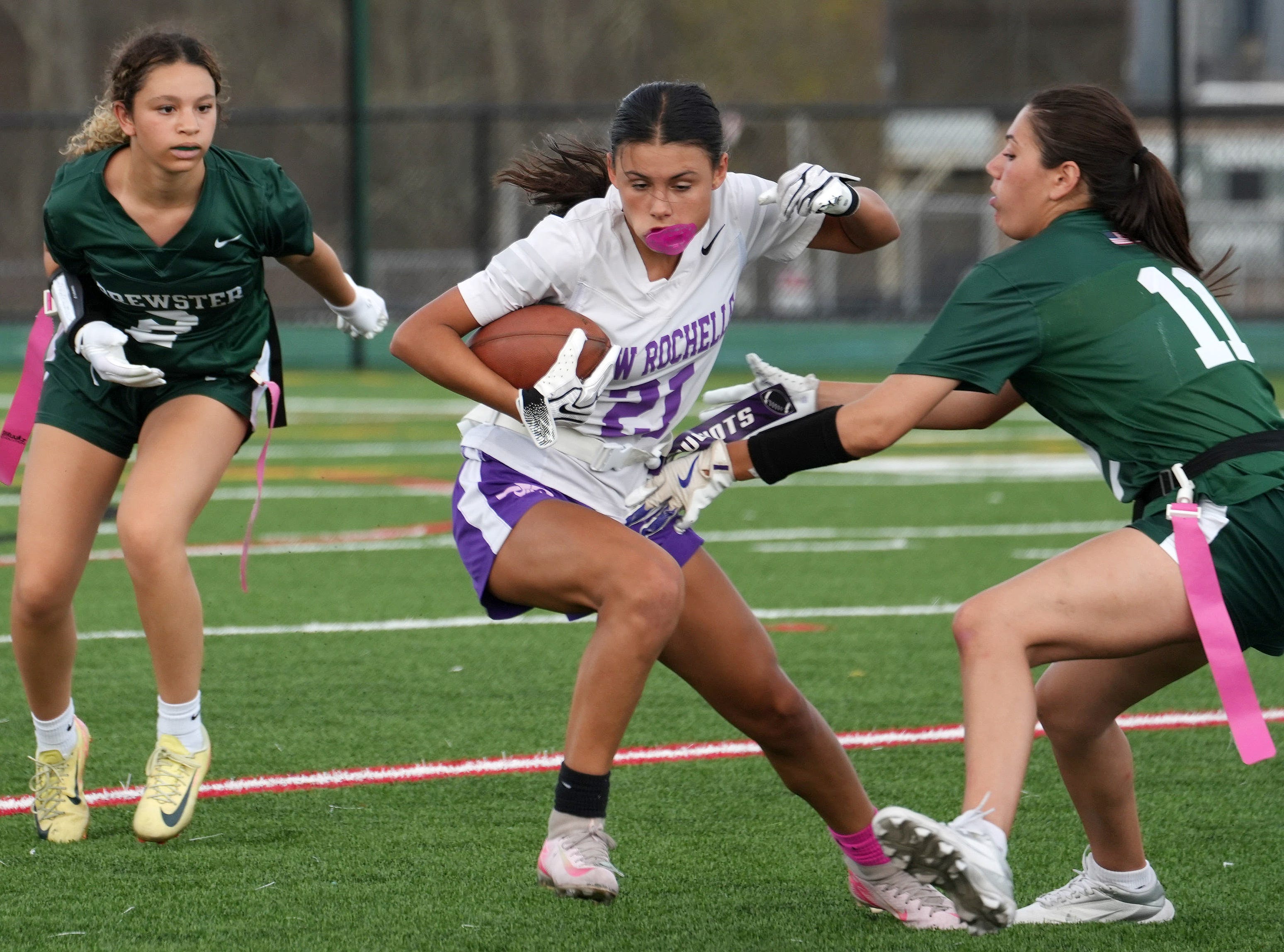 Section 1 flag football tournament schedule, scoreboard