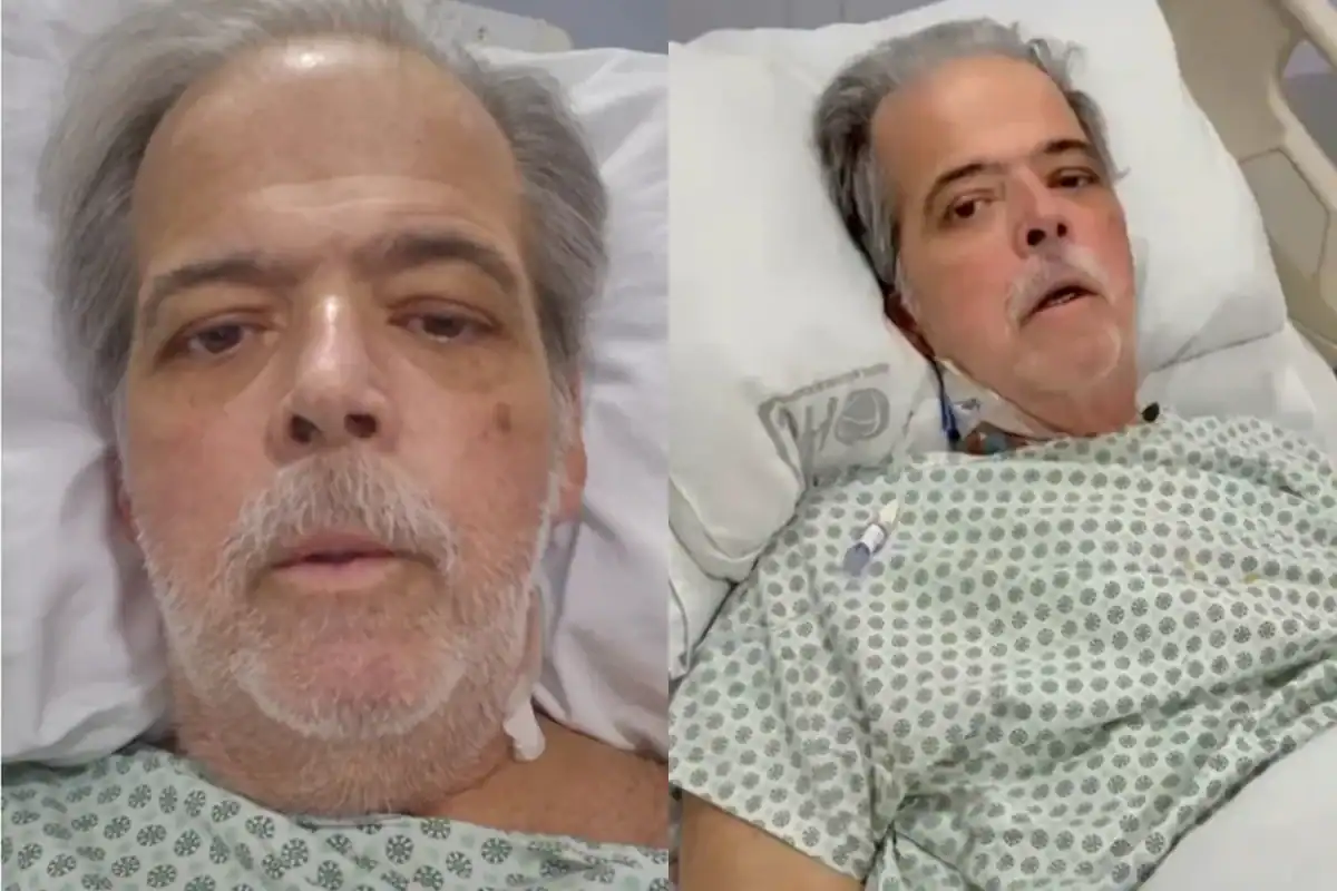Claudio Cinti recebe alta e desabafa: "Não era o momento"
