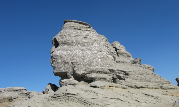 The Romanian rock formation that locals visit on November 28 each year ...