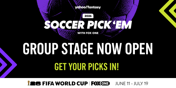 Yahoo Sports and FOX One team up to introduce new soccer fantasy games