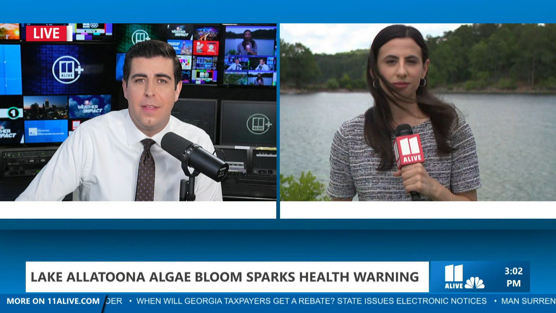 Algae bloom prompts monitoring at Lake Allatoona
