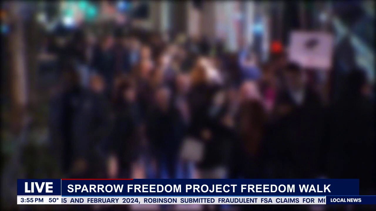Sparrow Freedom Project Freedom Walk this weekend