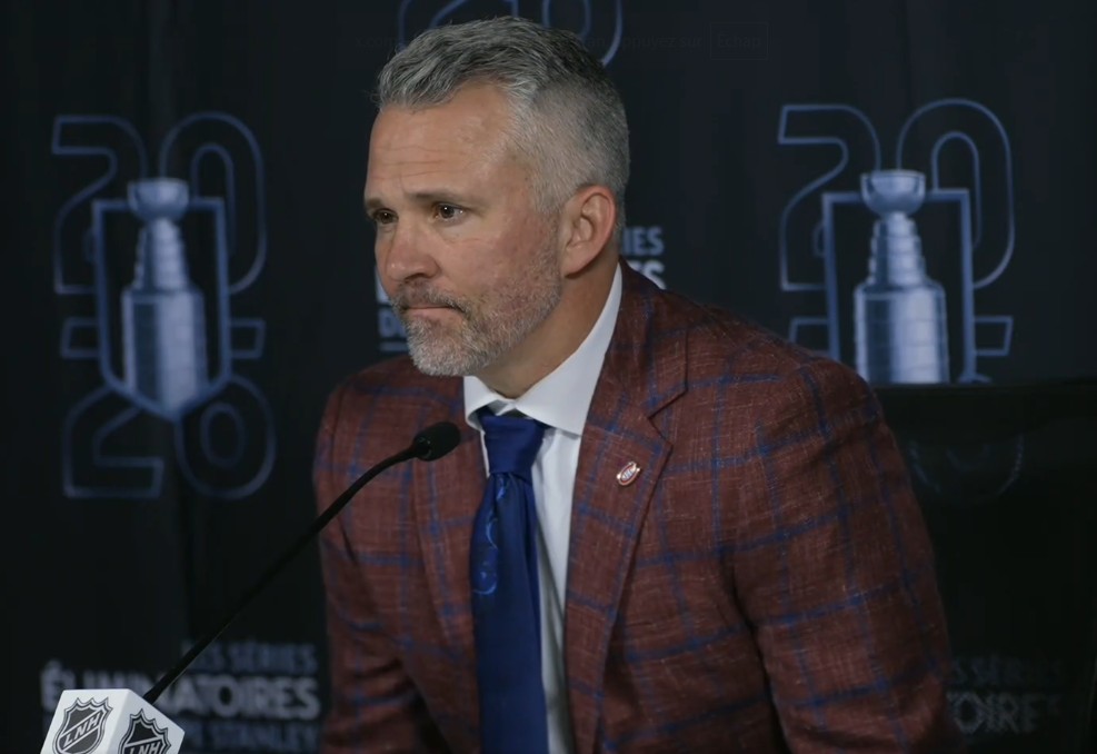 Martin St-Louis responds to Lindy Ruff’s criticism in the best way possible