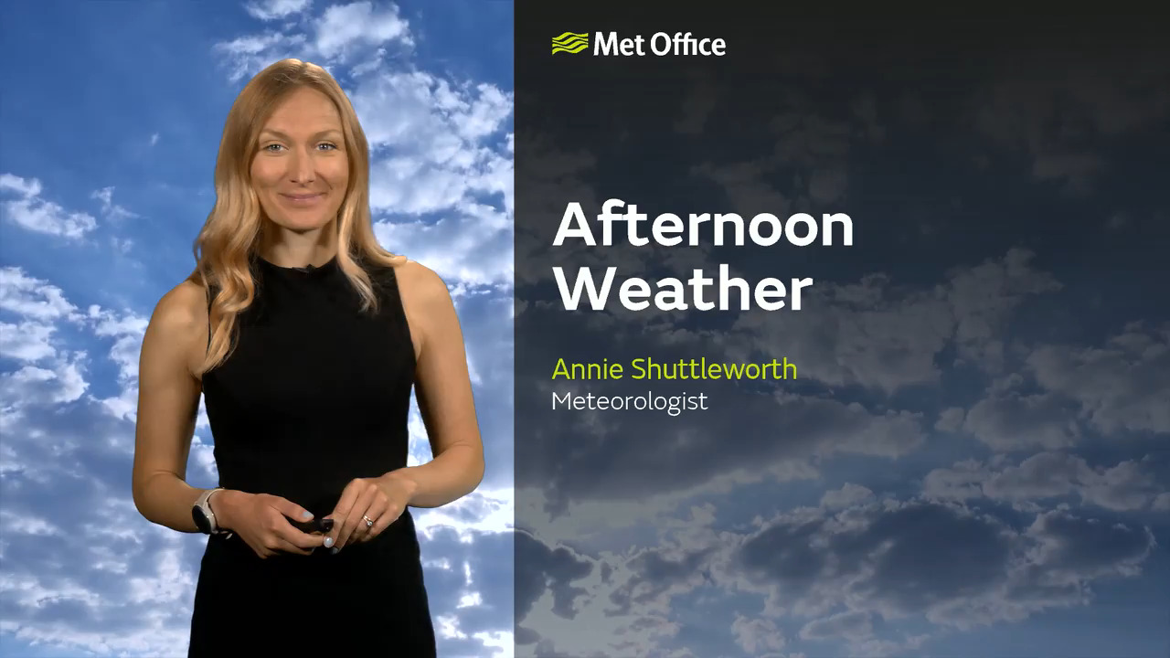 Met Office Wednesday afternoon weather forecast 06/05/2026