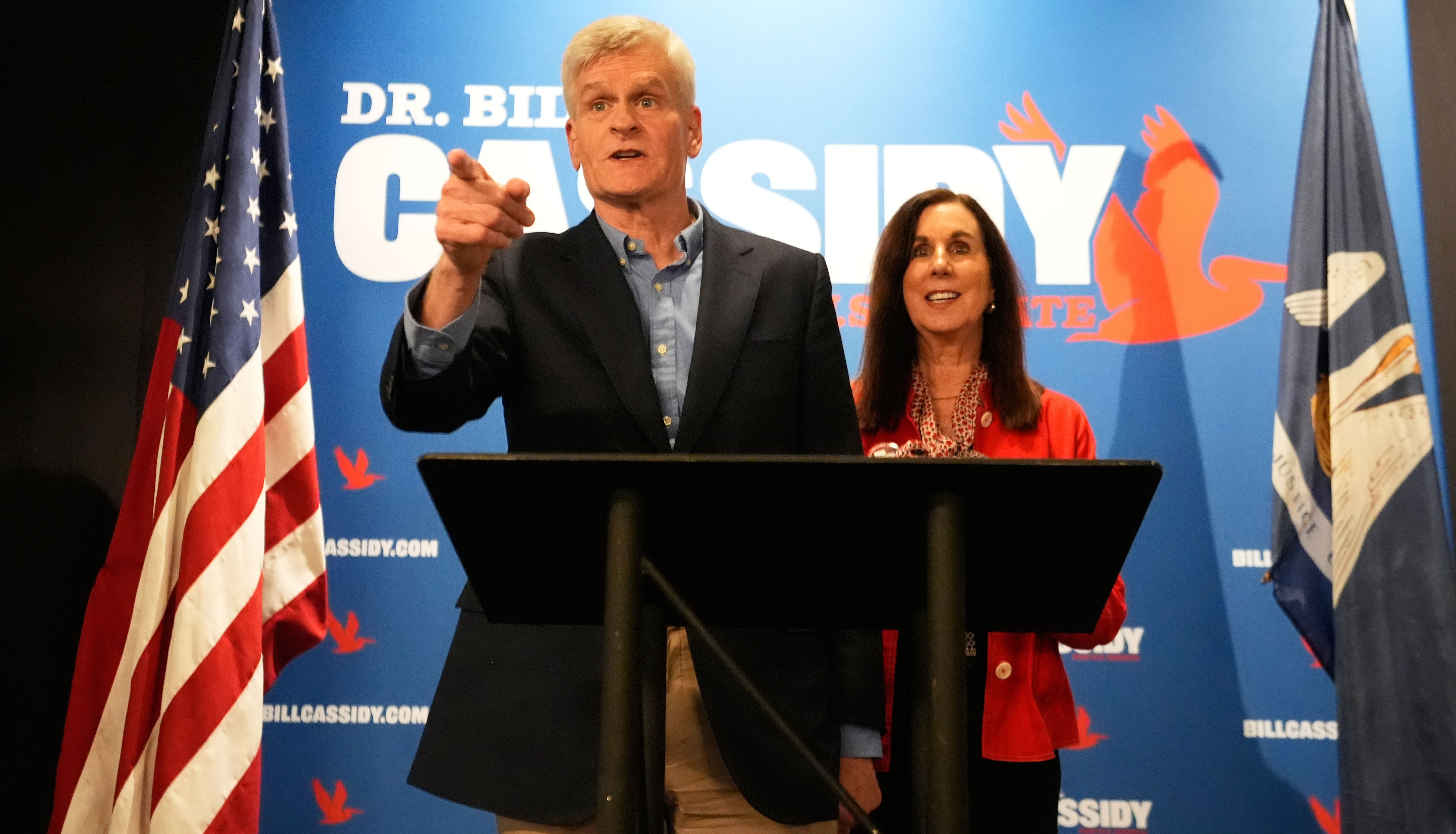 US Senator Cassidy’s vote to convict Trump looms over Louisiana primary
