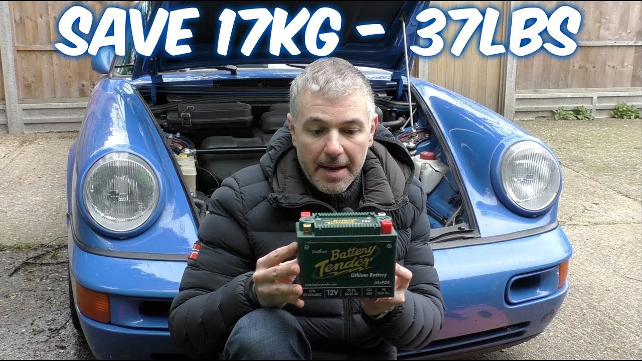 How I upgraded my Porsche with a cheap lithium battery