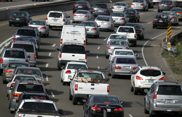 California cops bust driver with carpool dummy