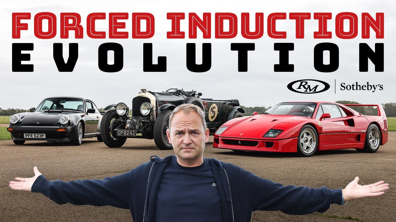 The evolution of the supercar! Bentley Blower, Porsche 911, Ferrari F40 ...