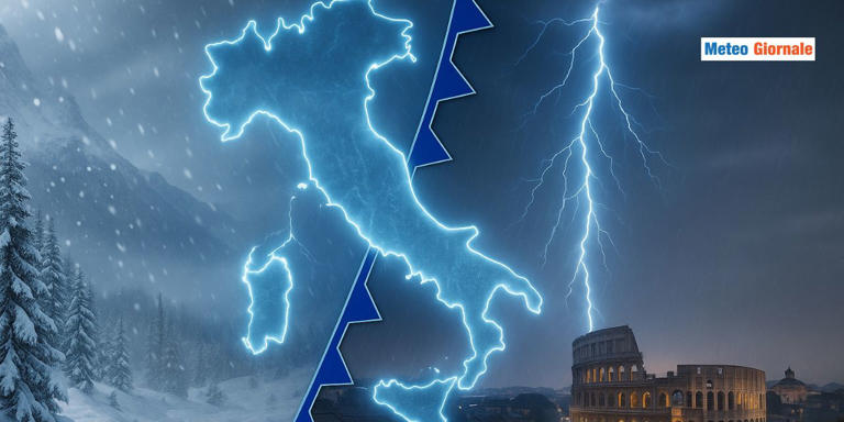 Freddo in arrivo, temporali e anche neve tra poche ore