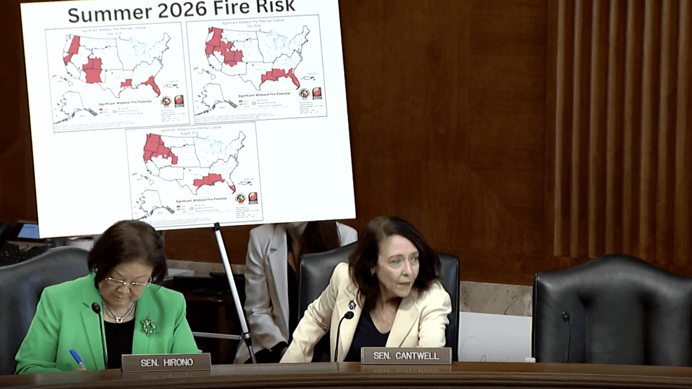 Cantwell presses USFS chief on Trump Admin withholding $49M ahead of WA ...