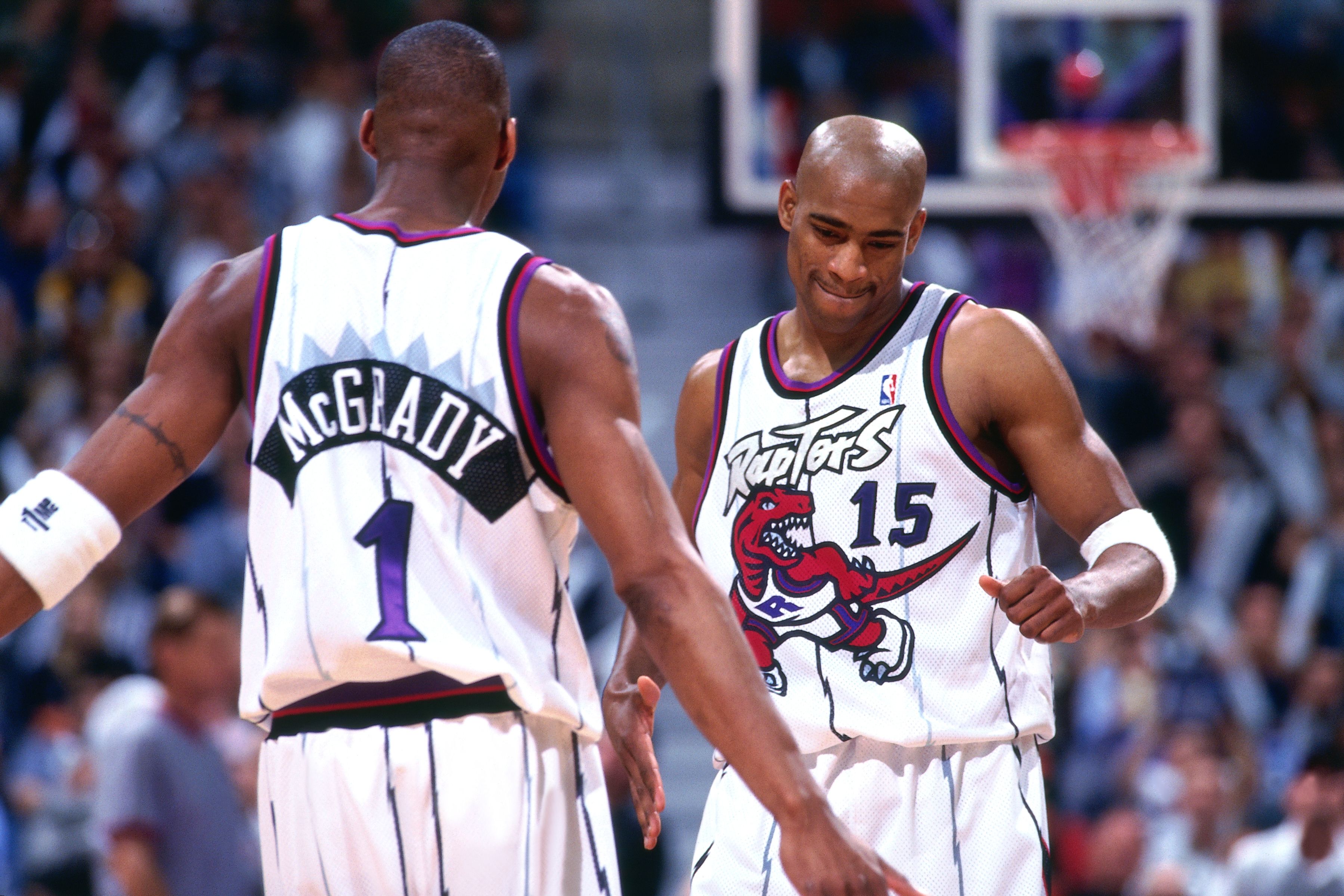 Vince Carter and Tracy McGrady watch their own highlights all the time