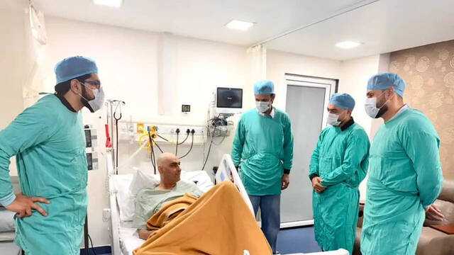 Emotional hospital visit for Afghan cricketer Shapoor Zadran